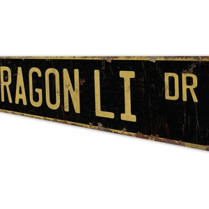 Dragon Li - Dragon Li Sign - Dragon Li Sign Decor - Cat Lover Gift ...