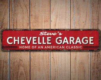 Classic American Muscle Chevy Chevelle Car Show Sign Chevy Chevelle ...