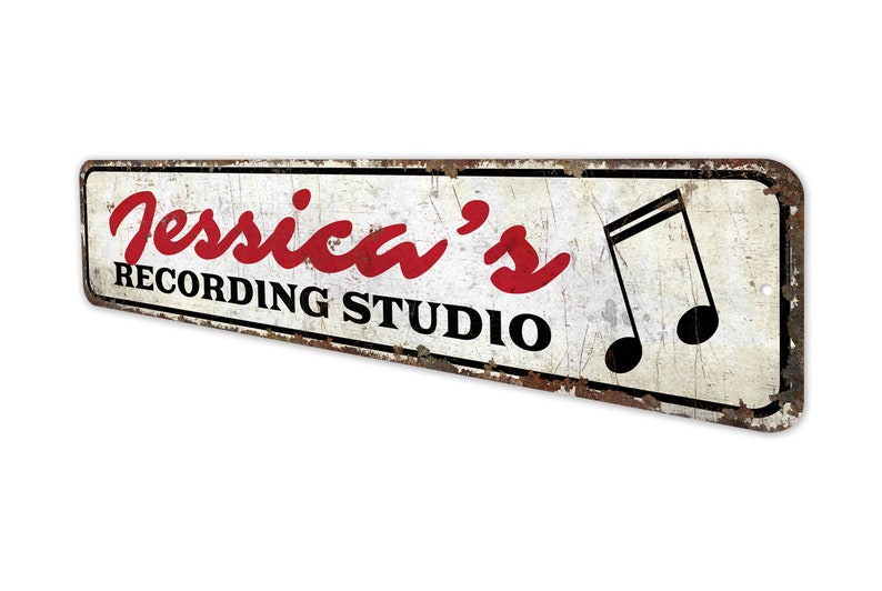 Recording Studio - Recording Studio Sign - Recording Studio Decor ...