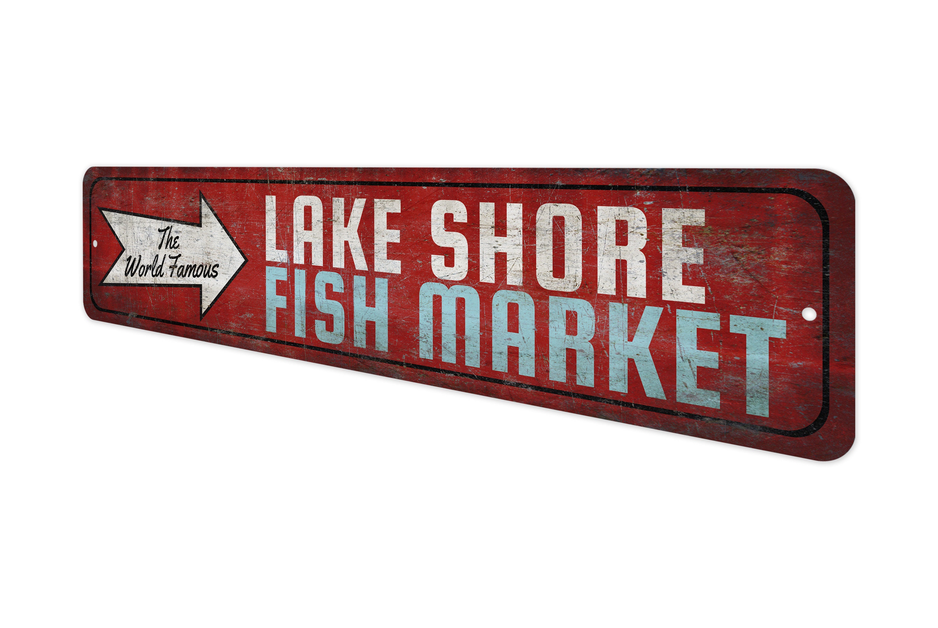 Lake Shore Fish Market Fish Market Sign Fresh Water Fish | Etsy