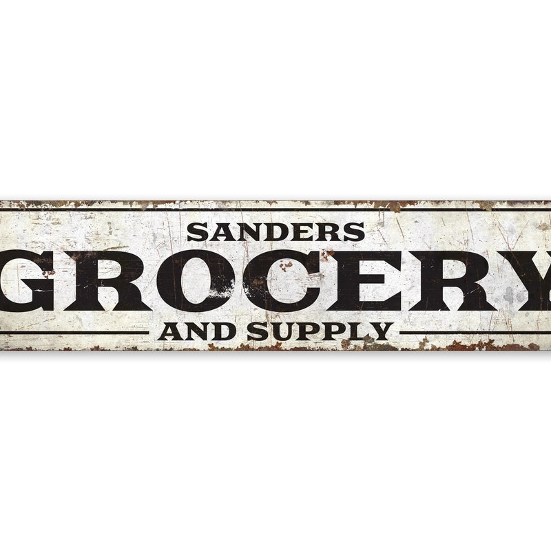 Grocery Sign - Etsy