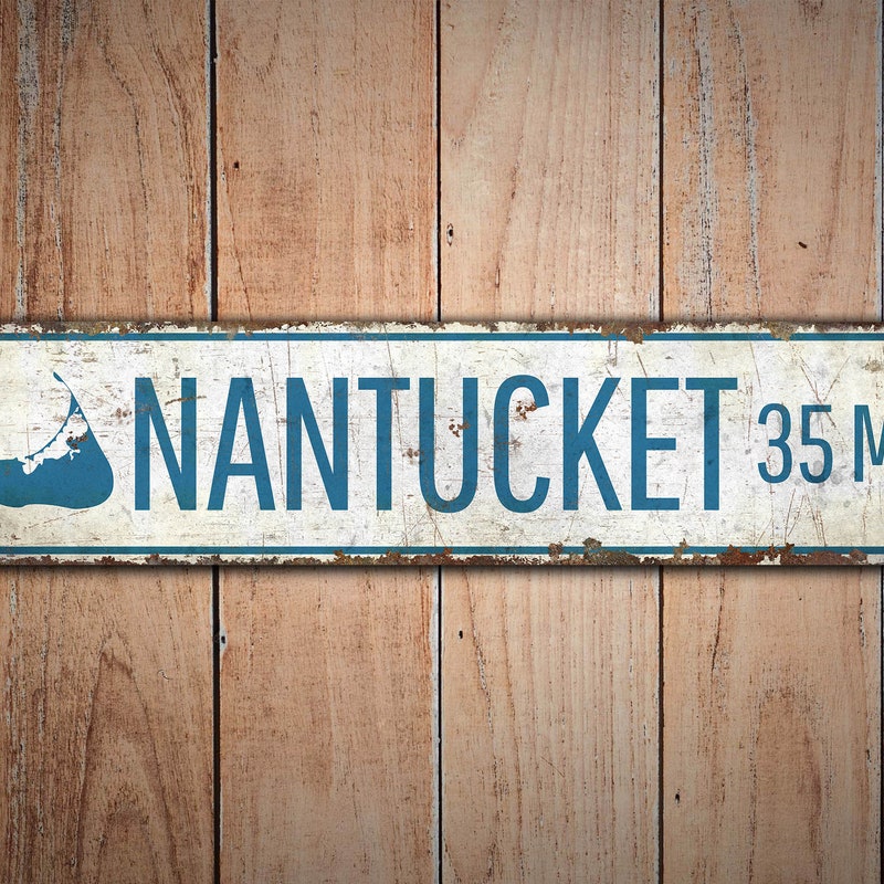 Nantucket Sign - Etsy