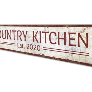 Country Kitchen Sign - Country Kitchen - Kitchen Sign - Kitchen Decor ...