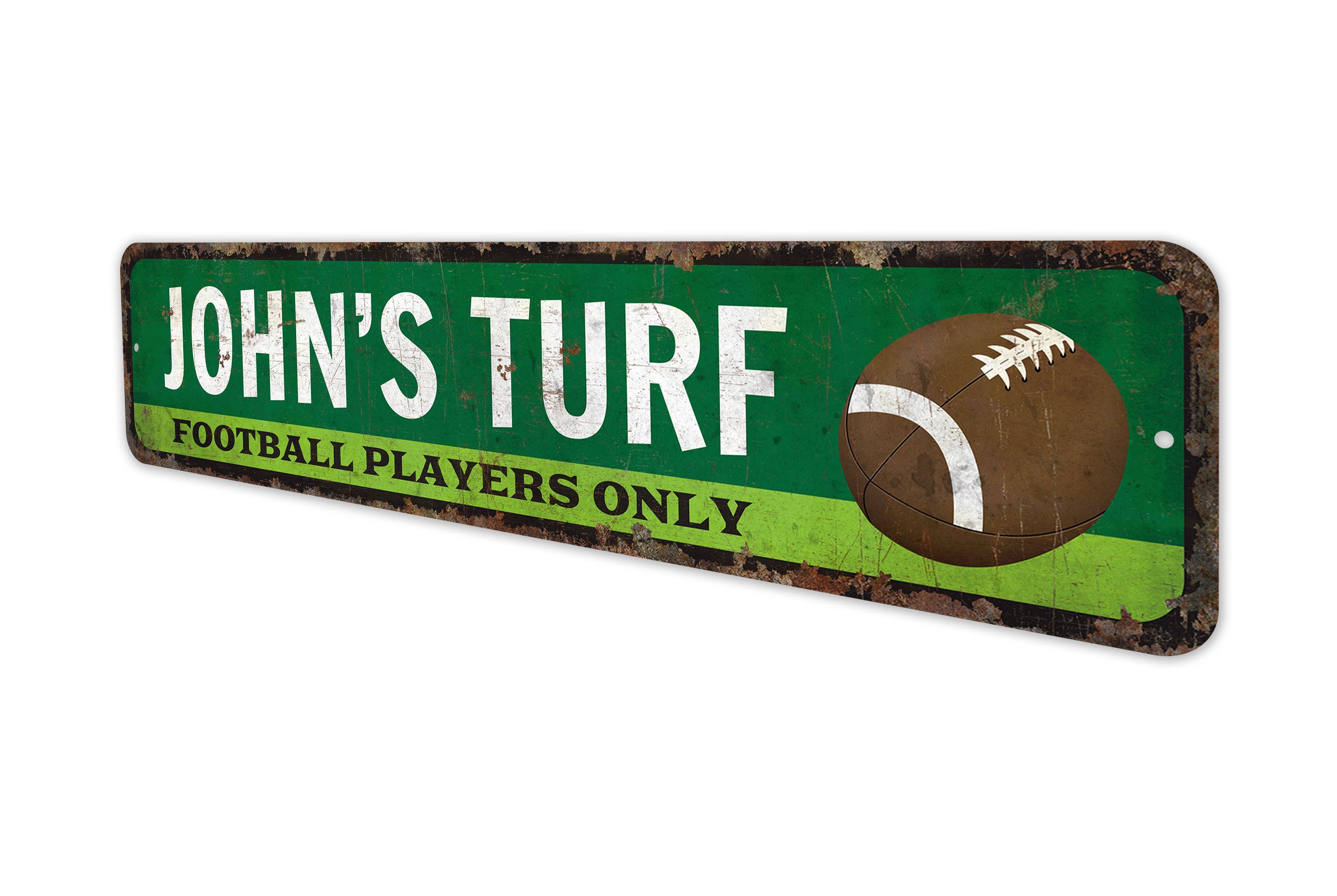 Johns Turf Sign - Kids Room Sign - Kids Room Decor - Vintage Style Sign ...