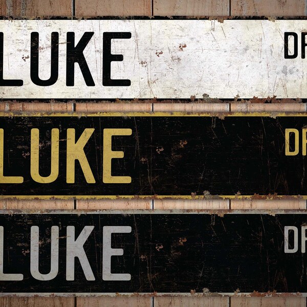 Luke Name Signs - Etsy