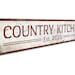 Country Kitchen Sign - Country Kitchen - Kitchen Sign - Kitchen Decor ...