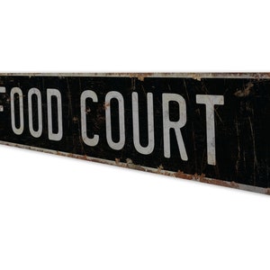 Food Court - Food Court Sign - Food Court Decor - Custom Food Court ...