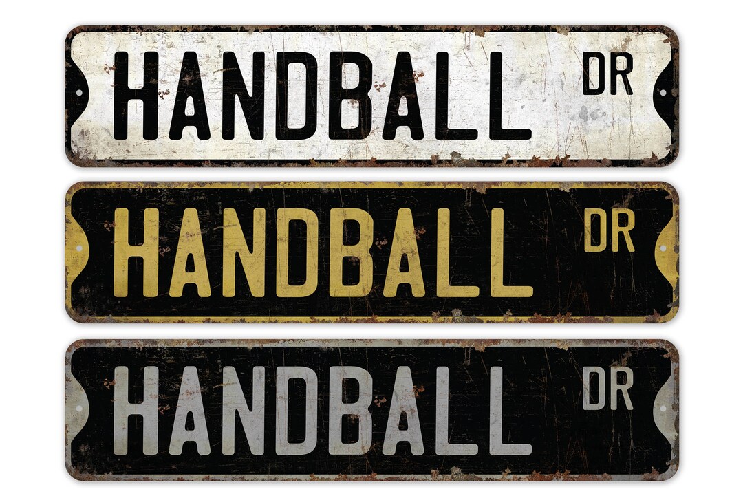 Handball Sign - Handball Game Sign - Handball Decor - Custom Handball ...