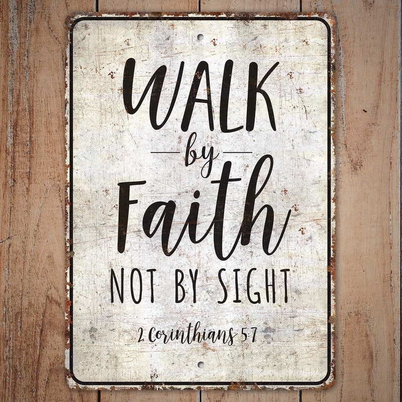 Faith Sign - Etsy