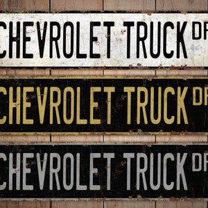 Chevrolet-truck - Chevrolet Truck Sign - Chevrolet Truck Owner - Chevy ...