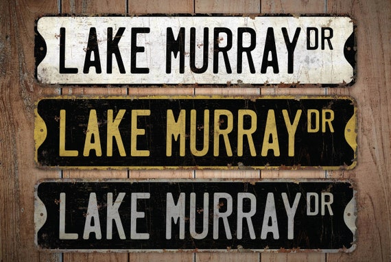 Lake Murray Lake Murray Sign South Carolina Lake Lake - Etsy