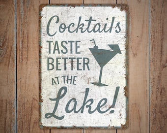 Retro Cocktail Cuba Libre Sign Chalkboard Style Cocktails Here - Etsy