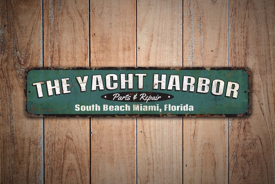 The Yacht Harbor - Yacht Harbor - Yacht Harbor Sign - Yacht Harbor ...