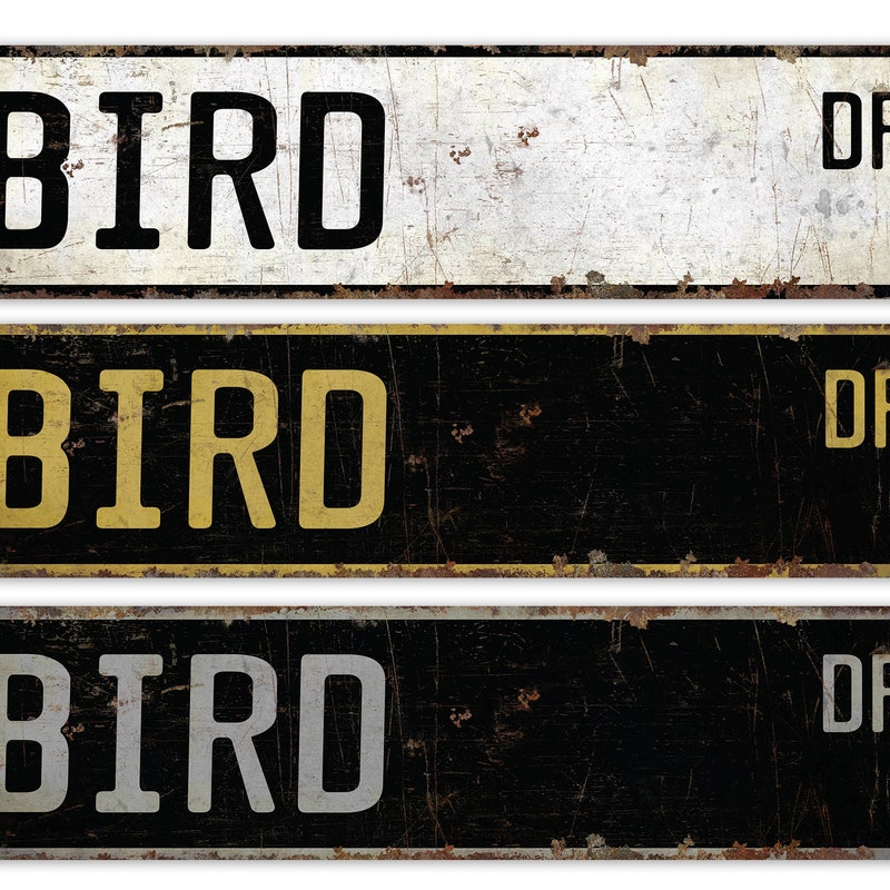 Wooden Bird Signs - Etsy