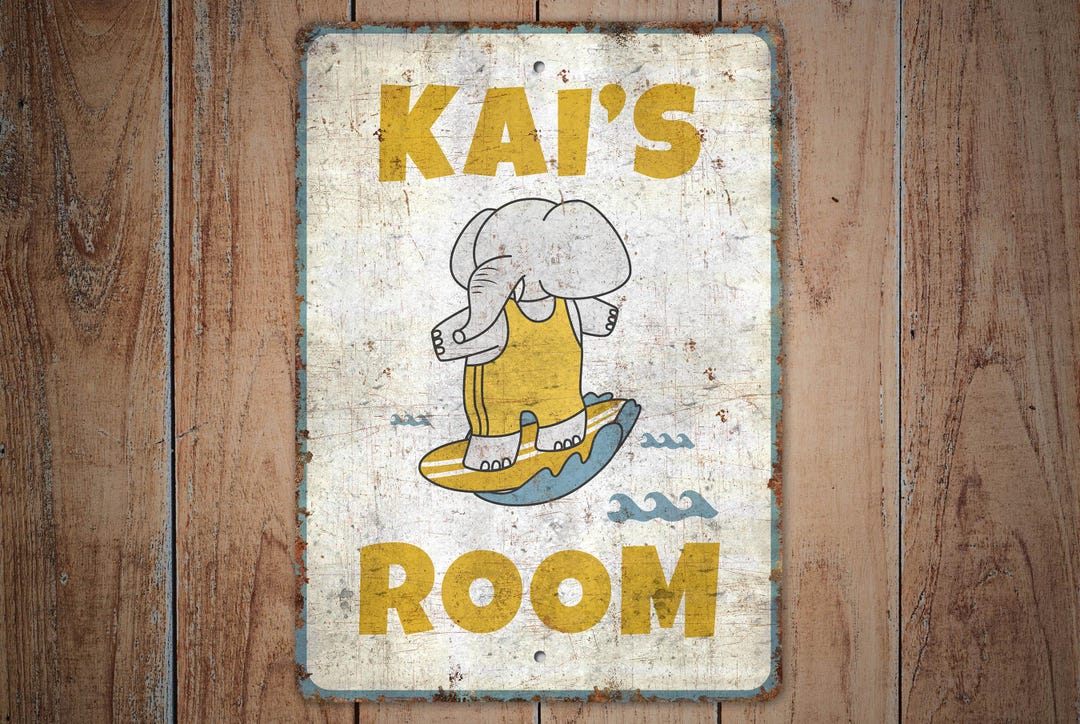 Kai's Room Sign Beach Sign Beach Decor Beach House Decor Beach House ...