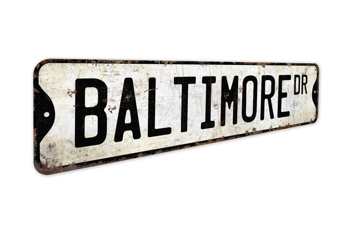 Baltimore Sign - Baltimore Gift - Baltimore Souvenir - Baltimore ...