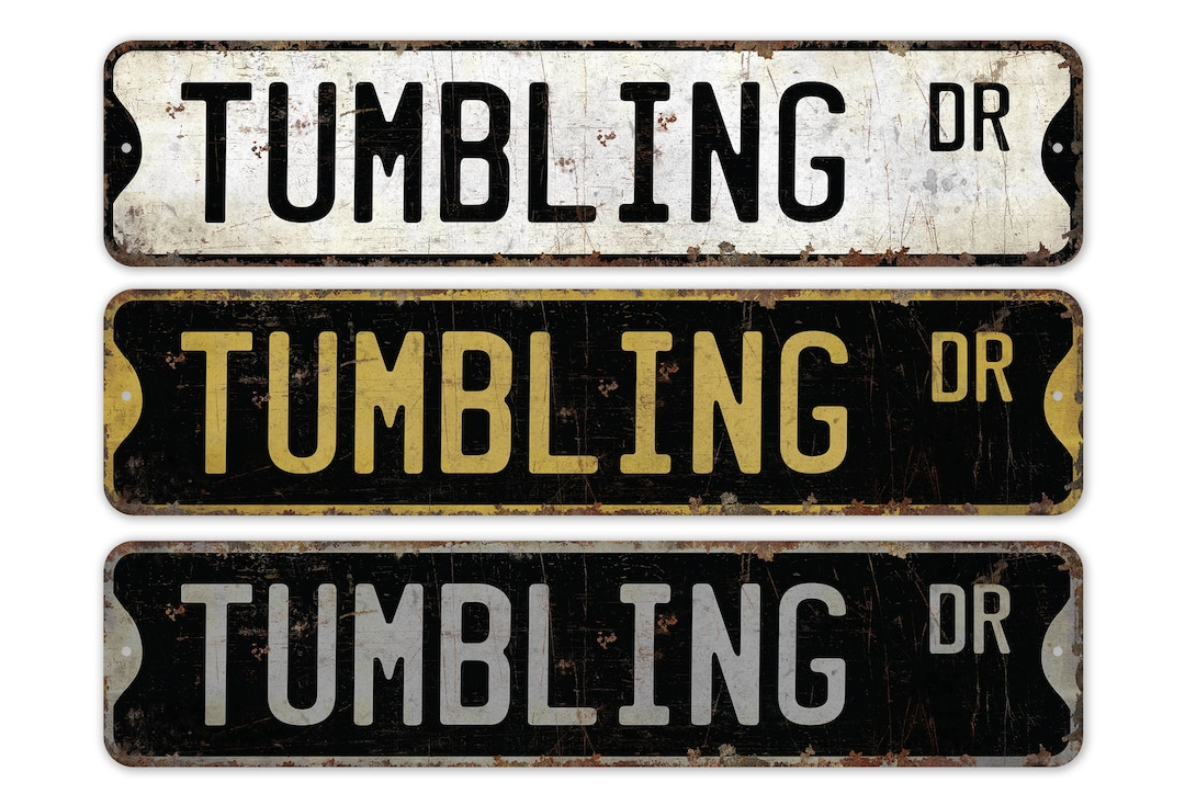 Tumbling Sign - Tumbling Game Sign - Custom Tumbling - Tumbling Decor ...