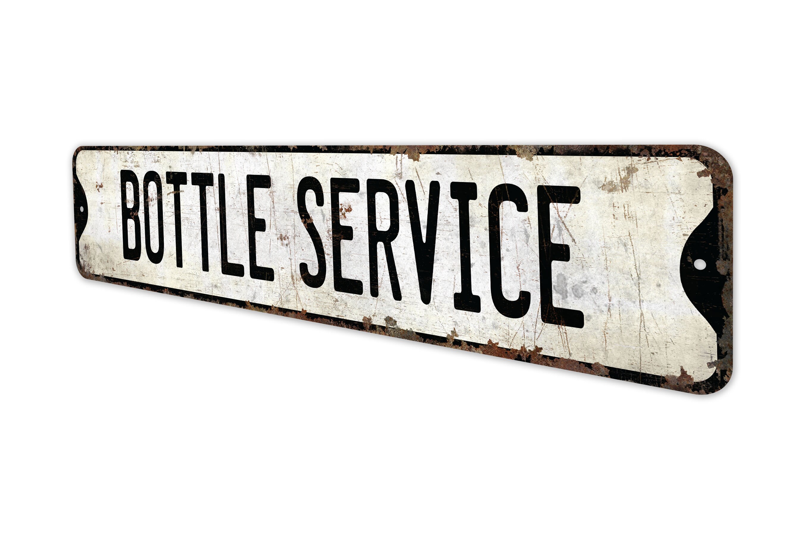 Bottle Service Bottle Service Sign Vintage Style Sign - Etsy