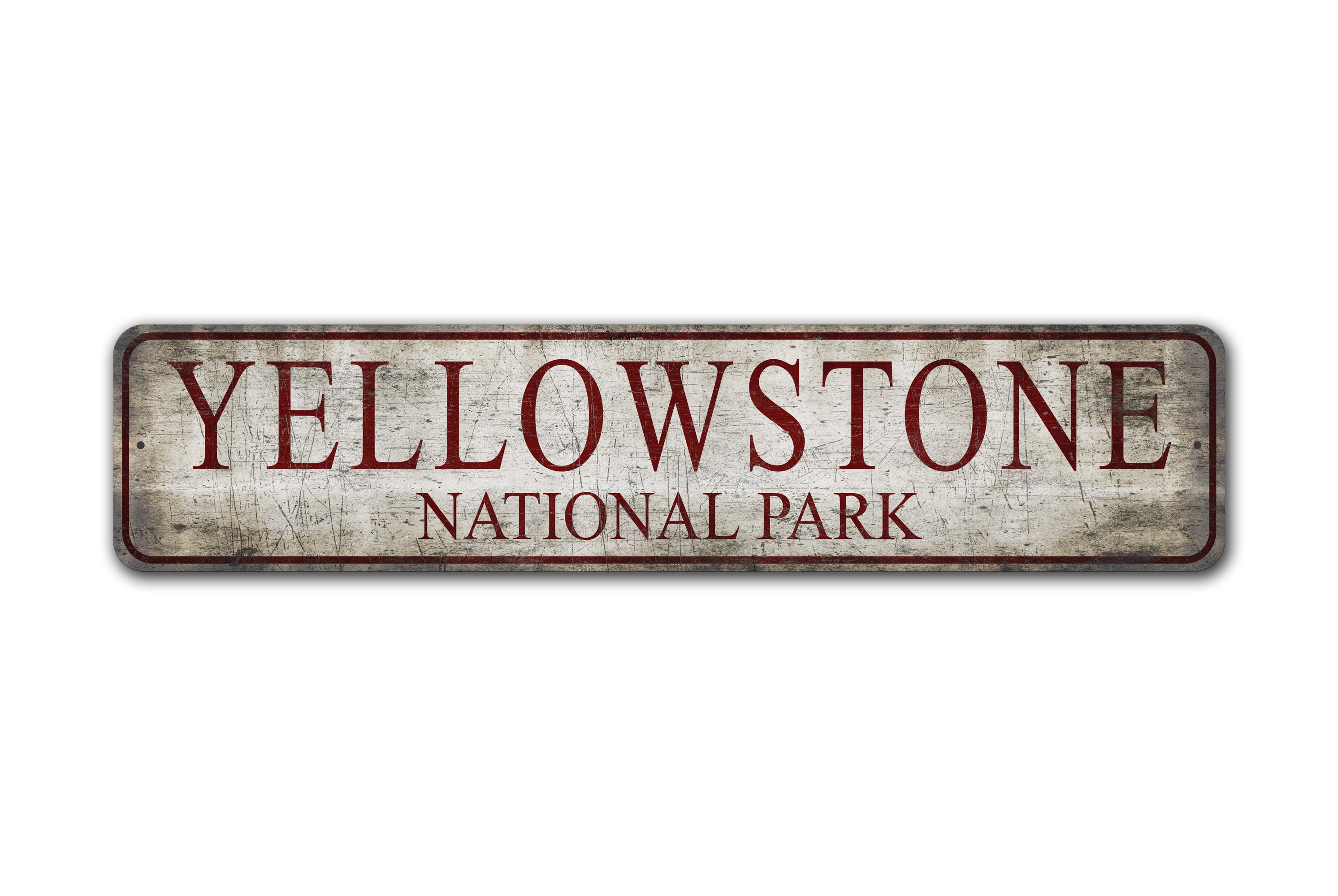 Custom National Park Sign - Custom Park Sign - Vintage Style Sign ...
