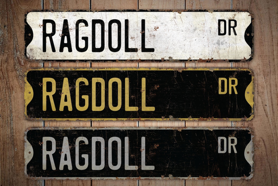 Ragdoll Dr Ragdoll Sign Ragdoll Decor Custom Ragdoll Sign Doctor Sign ...