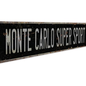 Monte Carlo Super Sport - Monte Carlo Sign - Super Sport Sign - Monte ...