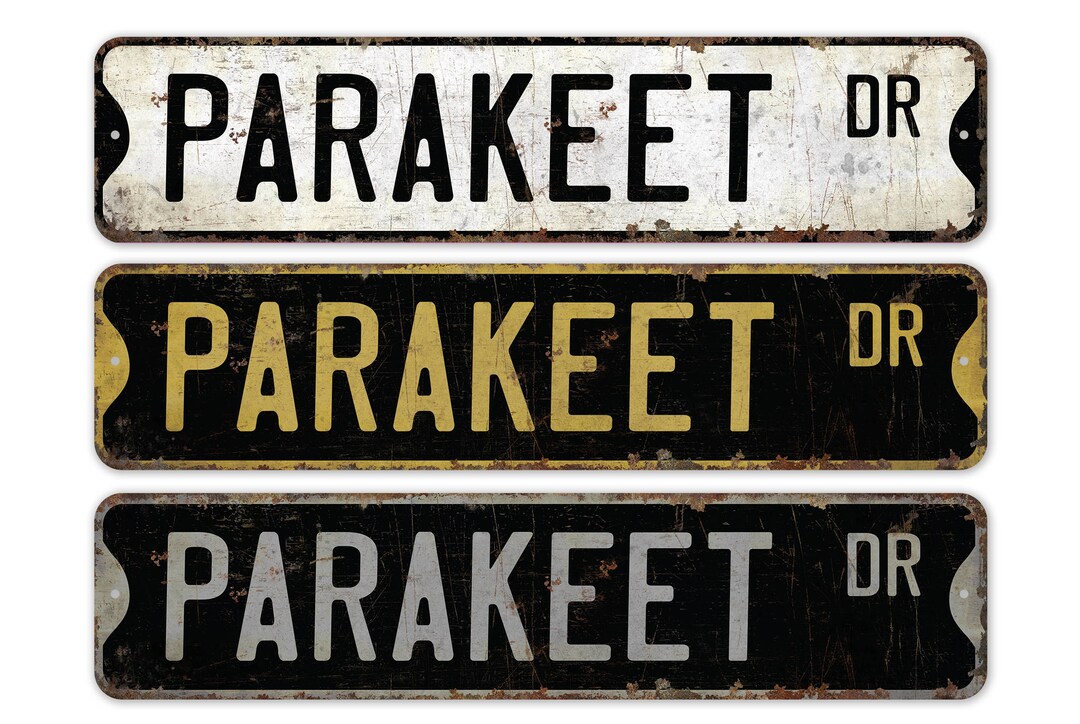 Parakeet - Parakeet Sign - Parakeet Decor - Parakeet Lover Gift ...