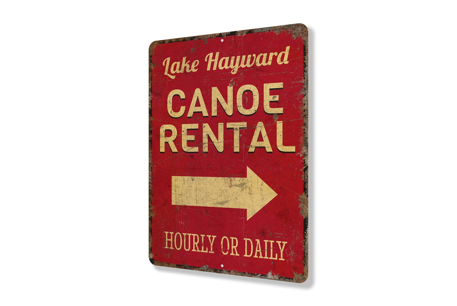 Canoe Rental - Canoe Rental Sign - Lake House Decor - Canoe Rental Sign ...