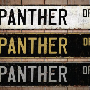 Panther - Panther Sign - Panther Decor - Panther Lover Gift - Custom ...