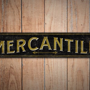 Mercantile Sign - Etsy