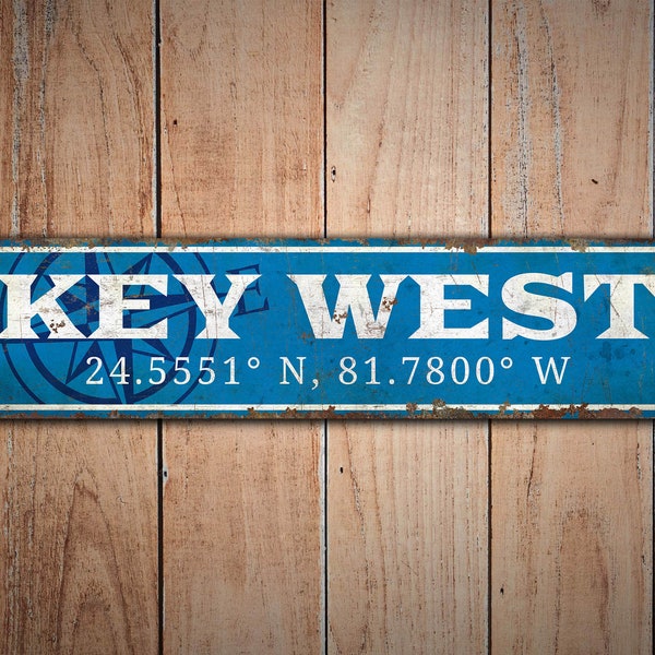 Outdoor Metal Coordinate Sign - Etsy