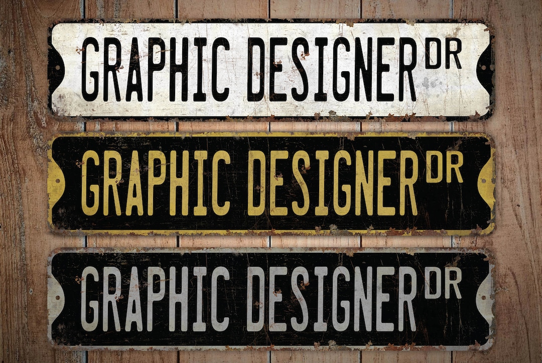 Graphic Designer - Graphic Designer Sign - Graphic Designer Decor ...