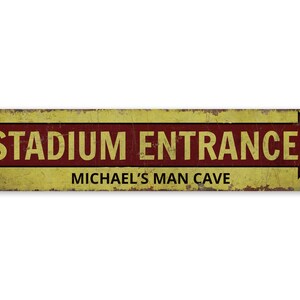 Stadium Entrance - Stadium Entrance Sign - Stadium Entrance Decor ...