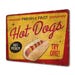Hot Dogs Sign - Home Style Hot Dogs - Hot Dogs - Restaurant Sign ...