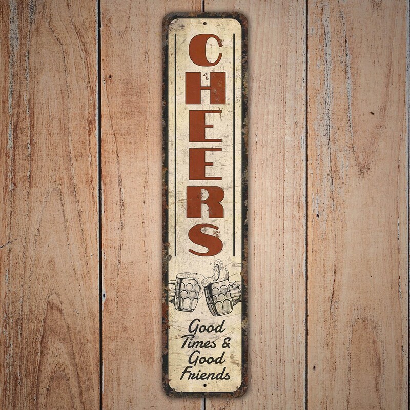 Cheers Sign - Etsy