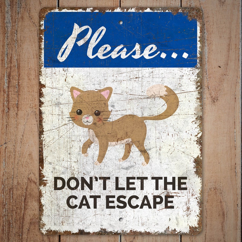 Cat Sign - Etsy