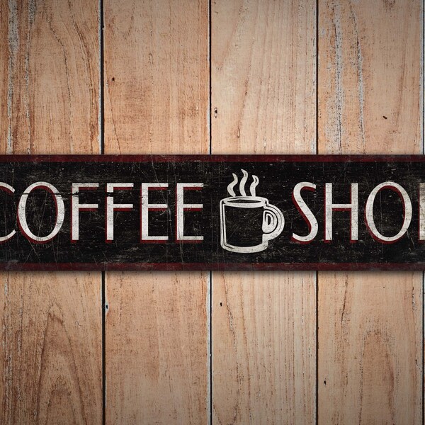Coffee Shop Sign - Etsy