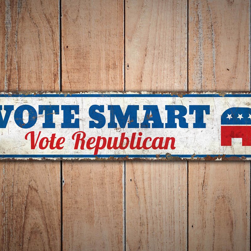 Republican Yard Sign - Etsy