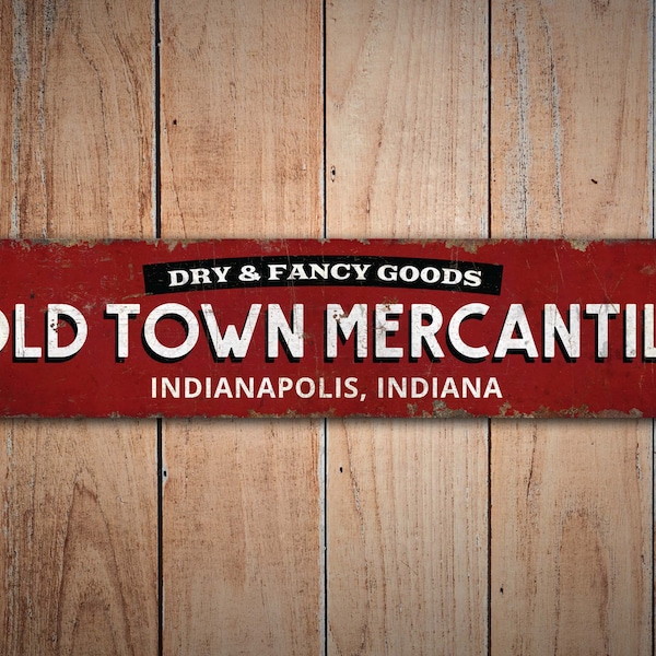Mercantile Horizontal Sign - Etsy