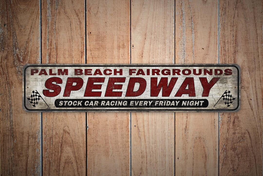 Speed Way Sign - Custom Speedway Sign - Speedway Decor - Personalized ...