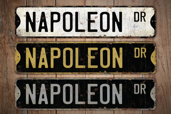 Napoleon Napoleon Sign Napoleon Cat Sign Napoleon Sign - Etsy Australia