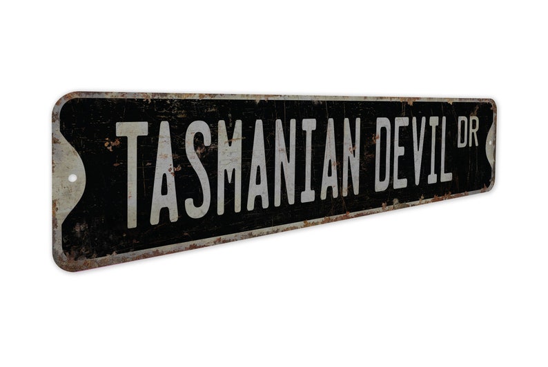 Tasmanian Devil Tasmanian Devil Sign Tasmanian Devil Decor - Etsy