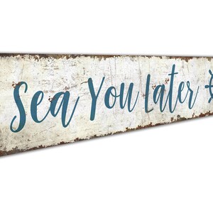 Sea You Later Sign Sea You Later Beach Sign Beach Decor Beach House ...