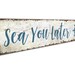 Sea You Later Sign - Sea You Later - Beach Sign - Beach Decor - Beach ...