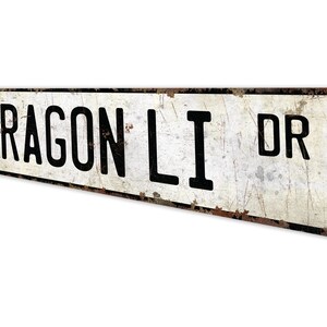 Dragon Li - Dragon Li Sign - Dragon Li Sign Decor - Cat Lover Gift ...