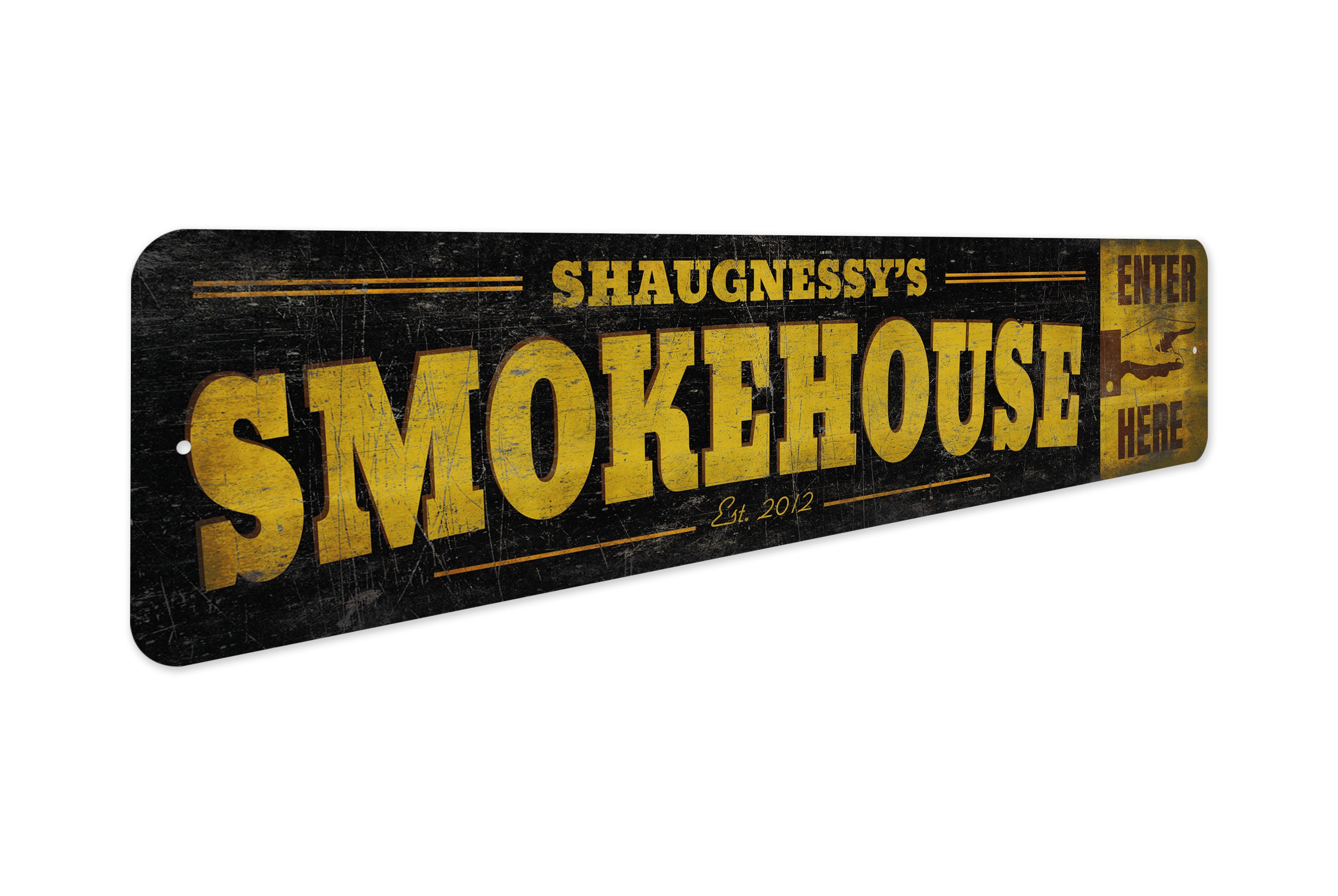 Custom Smokehouse - Vintage Style Sign - Smoke House Sign - Smoke House ...