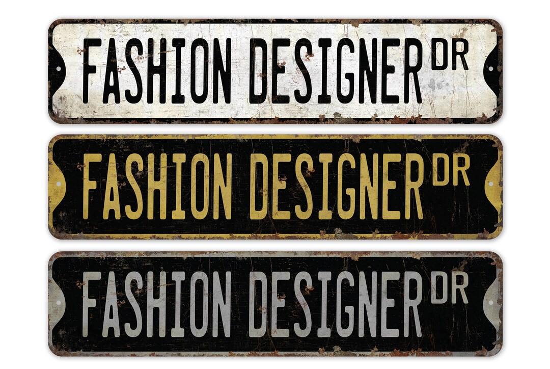 Fashion Designer - Fashion Designer Sign - Fashion Designer Decor ...