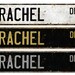 Rachel Name Sign Girls Name Sign Kids Room Door Sign - Etsy
