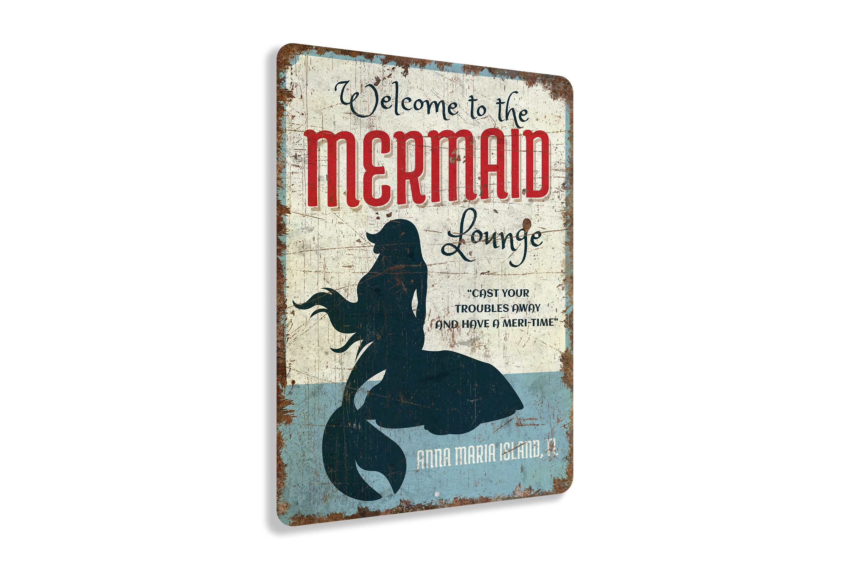 Mermaid Lounge Time - Mermaid Lounge - Mermaid Lounge Decor - Beach ...