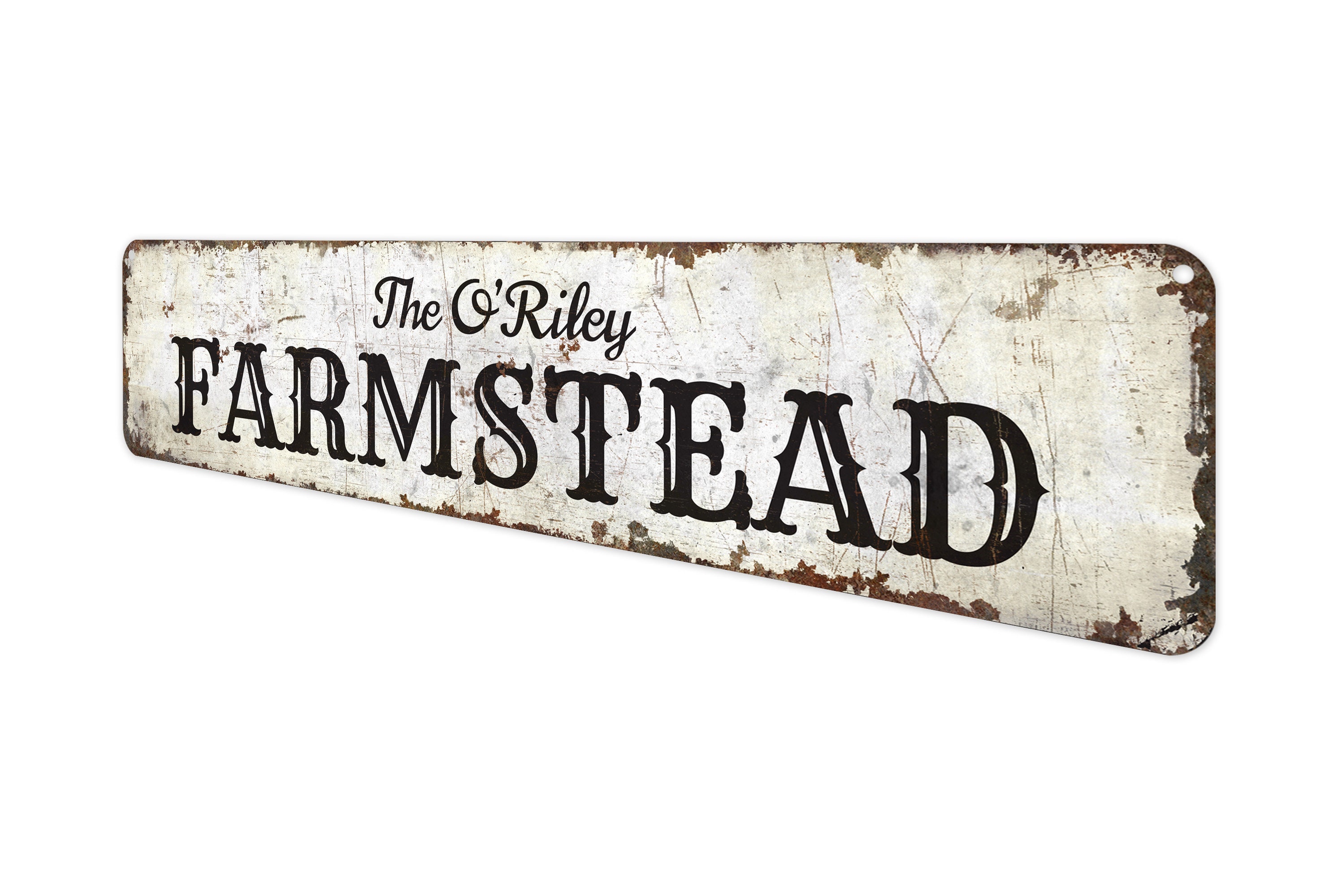 Farmstead Sign Farmstead Decor Custom Farmstead Vintage - Etsy