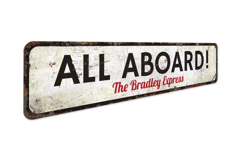 All Aboard All Aboard Sign Express Train Sign Express - Etsy